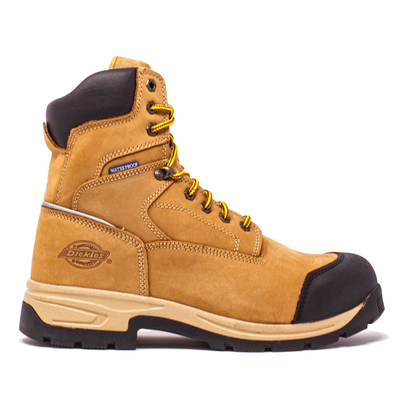 Dickies Mens 8" Tan Stryker Work Boot - Shoe Warehouse