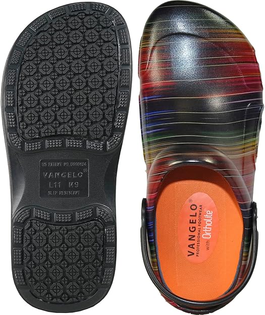 Vangelo Slip Resistant Clog Ritz - Shoe Warehouse